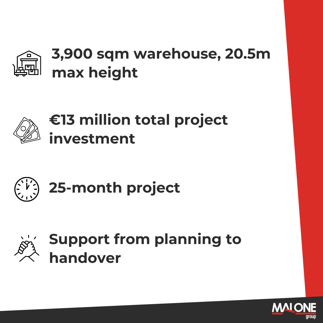 MALONE Group recently supported the delivery of a large-scale logistics ...